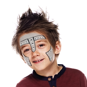 Knight Face Paint | Beginners Guide | Snazaroo